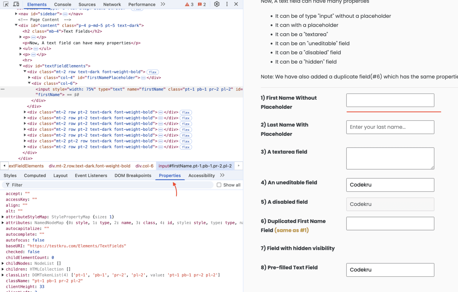 get_attribute vs get_property vs get_dom_attribute - Codekru