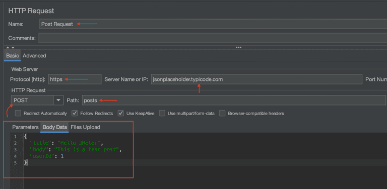 HTTP Request Sampler in Jmeter with Examples - Codekru