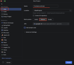 Run Your First Selenium Script in Java - Codekru